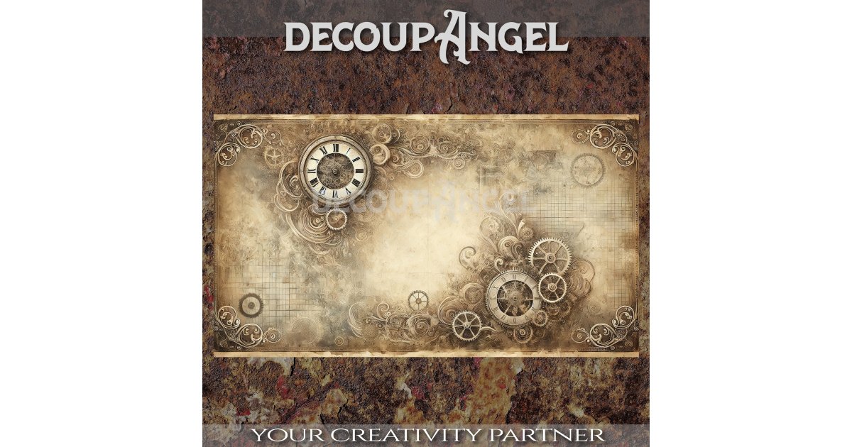 Steampunk Patina #2 Tissue Paper | Zazzle