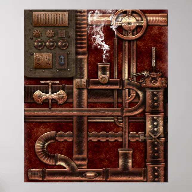 Steampunk Poster | Zazzle