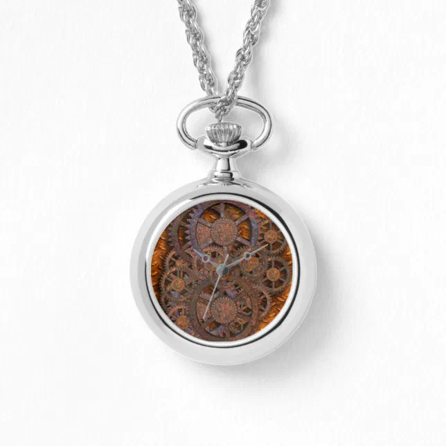 Steampunk Rusty Cogs Watch | Zazzle