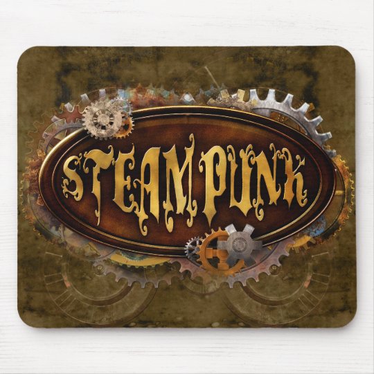 Steampunk Sign Mousepad | Zazzle.com