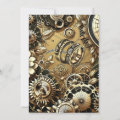Steampunk Themed Wedding Invitation | Zazzle