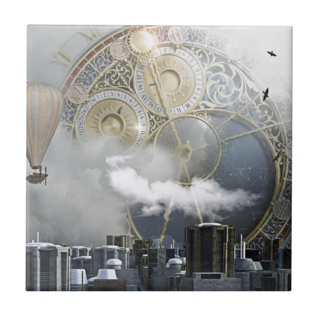 Steampunk Tile | Zazzle