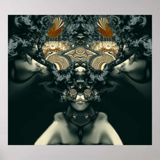 Steampunk Voodoo Priestess Poster | Zazzle