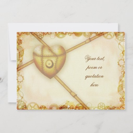 Steampunk Wedding, invitation | Zazzle