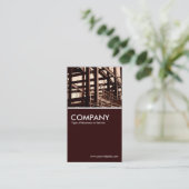 Steel Frame Construction Business Card | Zazzle