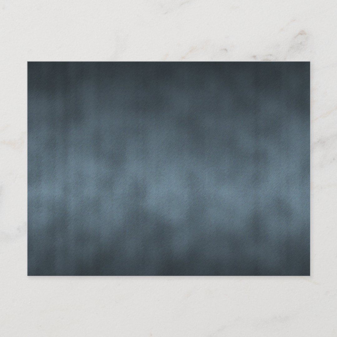 Steel Gray Gothic Ombre Background Art Postcard | Zazzle