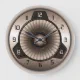 Steel Jet Engine Aviation Large Round Wall Clocks | Zazzle