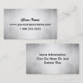 Steel Metal Look Business Cards | Zazzle