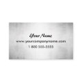 Steel Metal Look Business Cards | Zazzle