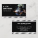 Steel Metallic Metal Works Welding Service Welder Business Card | Zazzle