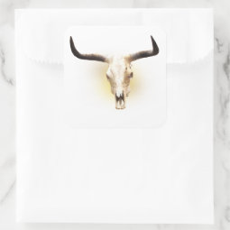 steer skull sticker | Zazzle