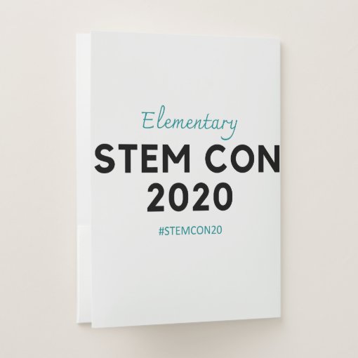 STEM CON 2020 Folder | Zazzle