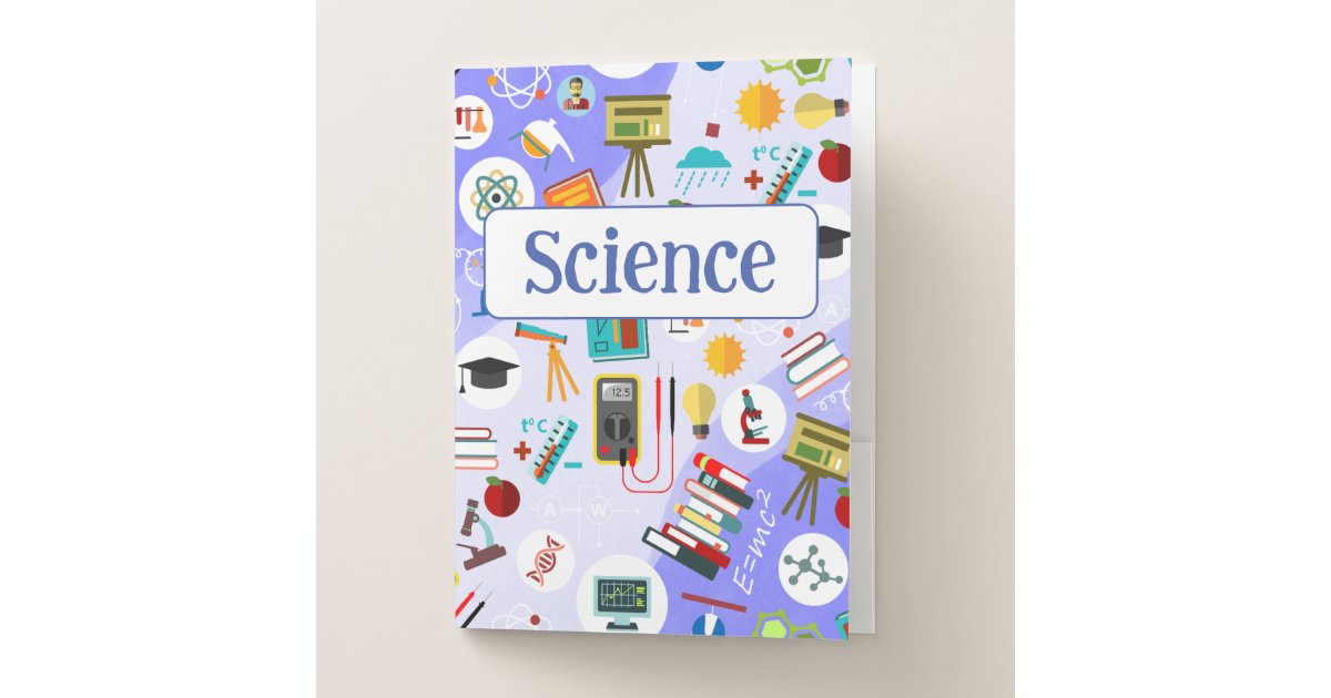 STEM Science Pocket Folder | Zazzle