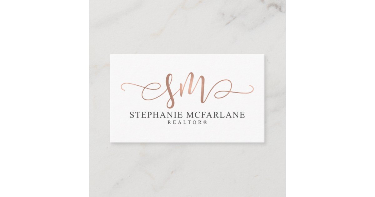 Stephanie M Business Card | Zazzle