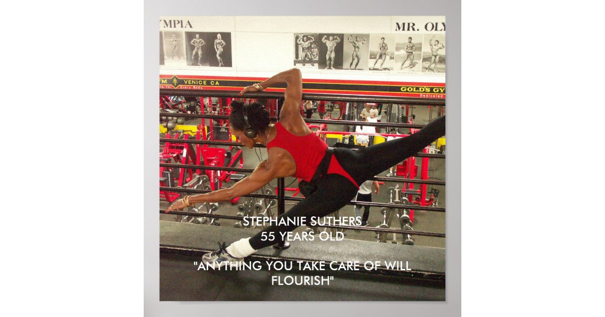 STEPHANIE STRETCH POSTER | Zazzle