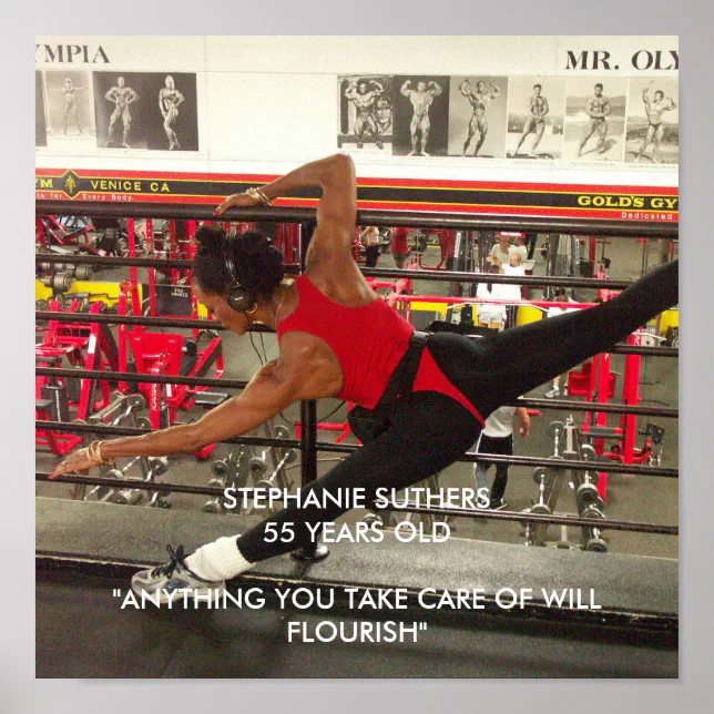 STEPHANIE STRETCH POSTER | Zazzle