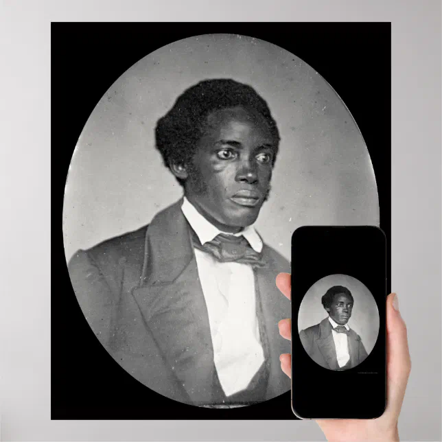 Stephen Allen Benson Daguerreotype 1855 Poster | Zazzle