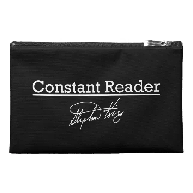 Stephen King, Constant Reader Travel Accessory Bag | Zazzle