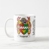 Stephens Family Coat of Arms Mug | Zazzle