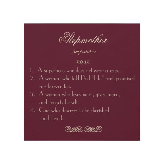 Stepmom Wall Art Definition Wall Art For Stepmom