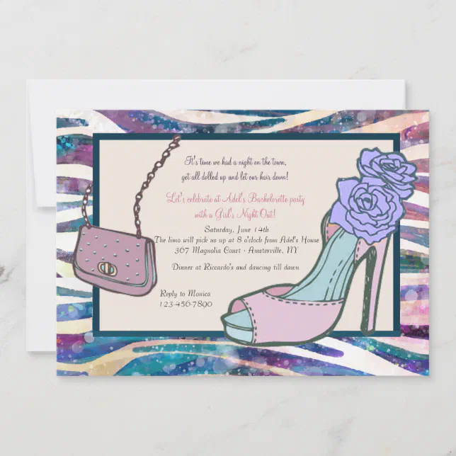 Stepping Out Invitation | Zazzle