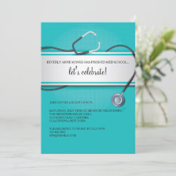 Stethoscope Invitations | Zazzle