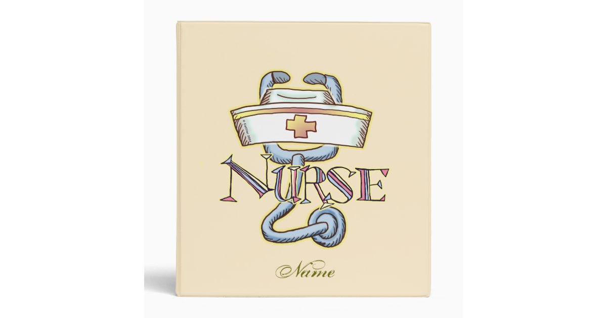 Stethoscope nurse binder | Zazzle