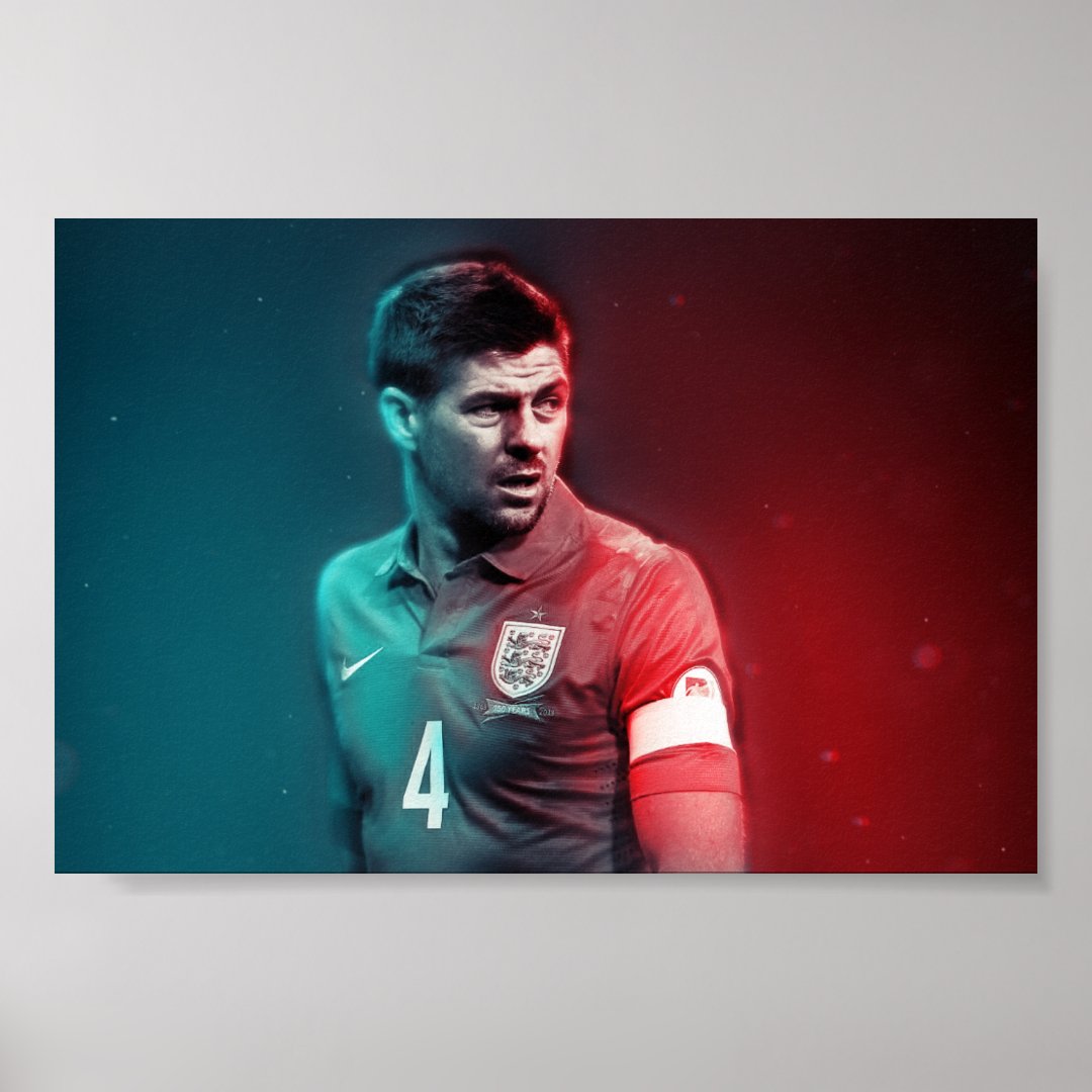 steven gerrard poster | Zazzle