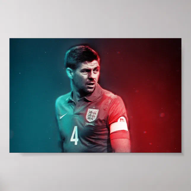 steven gerrard poster | Zazzle
