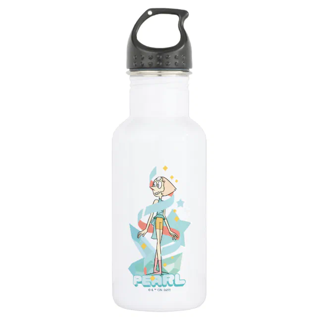 Steven Universe | Pearl Character Graphic Stainless Steel Water Bottle ...