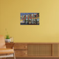 Stevens Point, Wisconsin - Large Letter Scenes Poster | Zazzle