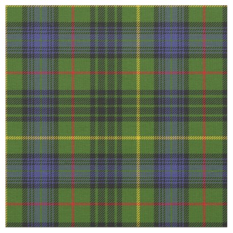 MacFarlane Hunting Tartan Print Fabric | Zazzle.com