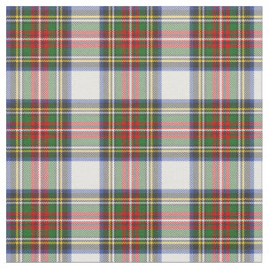 Royal Stewart Tartan Plaid Scottish Pattern Fabric | Zazzle