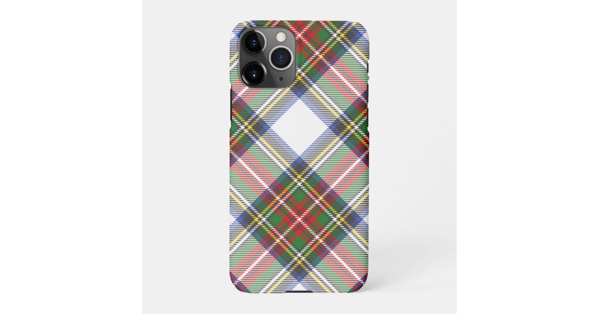 Stewart Royal Dress Plaid Scottish Pattern iPhone Case | Zazzle