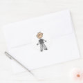 Stick Figure Grandpa Sticker | Zazzle