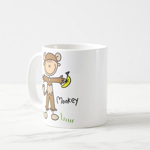 Stick Figure In Monkey Suit Mug | Zazzle