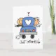 Stick Figure Just Married Announcement | Zazzle