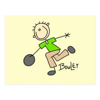 Bowling Cartoon Postcards | Zazzle