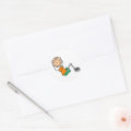 Stick Figure Sit Ups Sticker | Zazzle