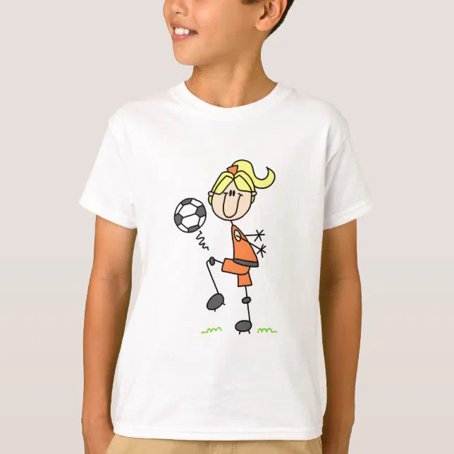 Stick Figure Soccer Tshirts and Gifts | Zazzle