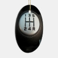 Stick Shift - Gear Box Ceramic Ornament | Zazzle