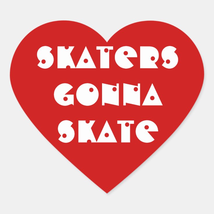 Sticker 20-Pack: Skaters | Zazzle