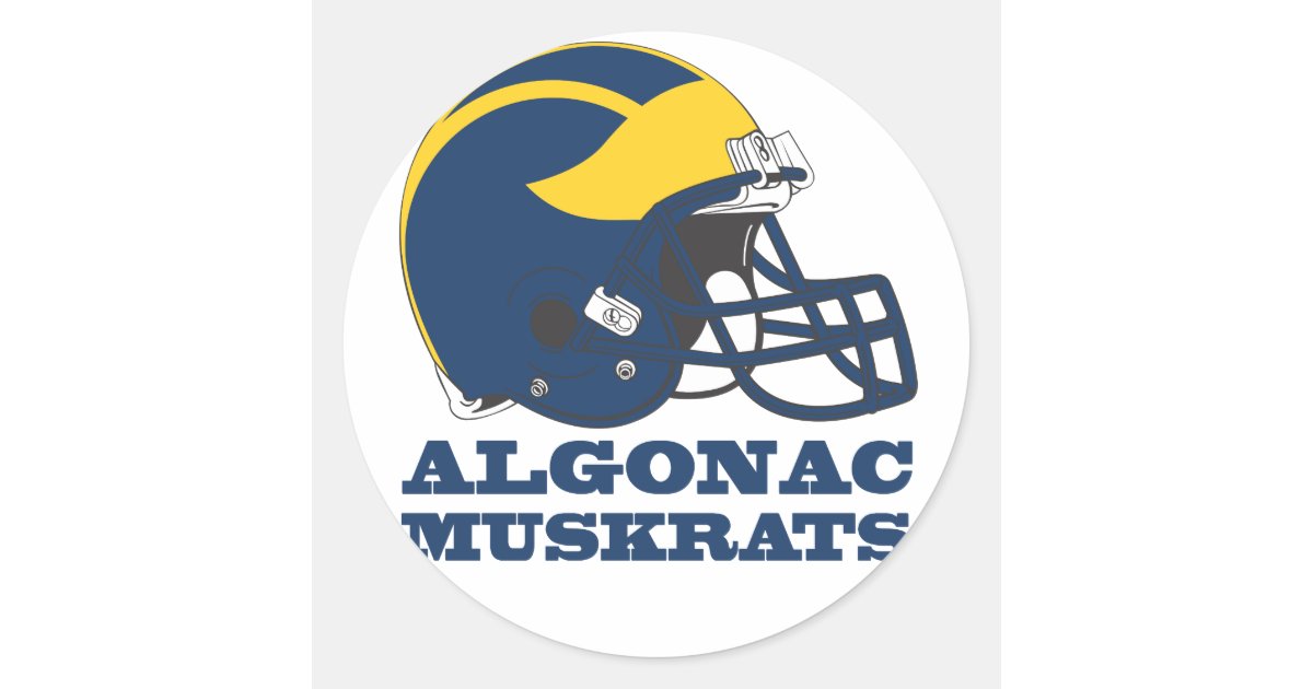 Sticker - Algonac Muskrats | Zazzle