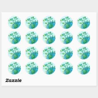 STICKER ARBOR DAY, "Plant a Tree" I did! | Zazzle