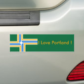 Sticker Flag of Portland, Oregon State, USA | Zazzle