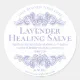 Sticker Label For Handmade Lavender Healing Salve | Zazzle