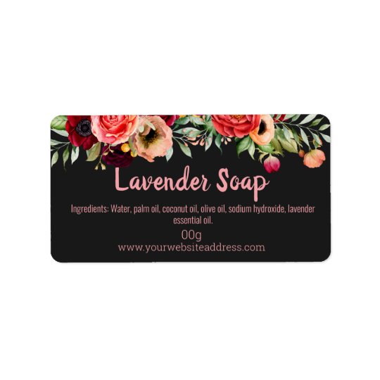 Sticker Label For Handmade Soap | Zazzle.com