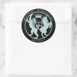 Sticker Military Intelligence Section 6 | Zazzle