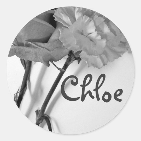 sticker name: Chloe | Zazzle.com