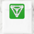 Sticker of the Scutum Fidei/Shield of the Trinity | Zazzle